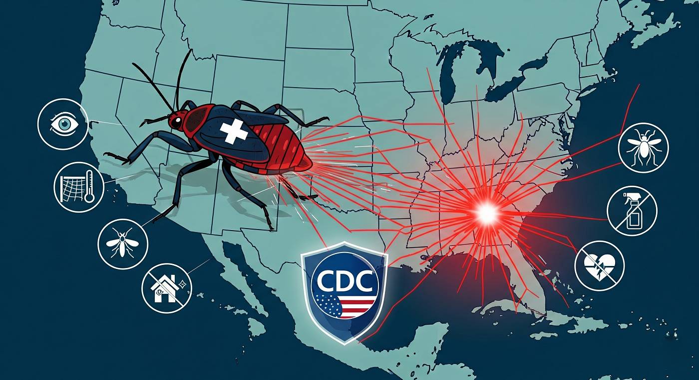 Chagas Disease Spread Across U.S. South 2025: CDC Alerts on Symptoms ...
