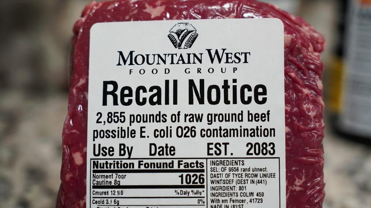 Mountain West Food Group Recalls 2,855 Pounds of Raw Ground Beef for ...