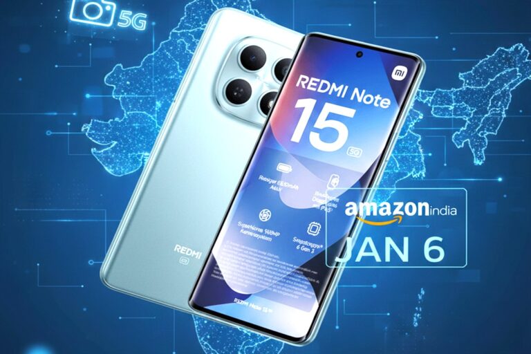 Redmi Note 15 5G India Launch Confirmed for January 6 on Amazon: Slim ...
