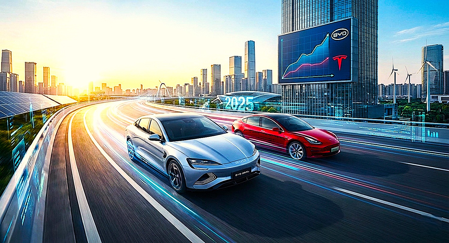 BYD Overtakes Tesla as World’s Top Electric Car Seller in 2025: Full ...