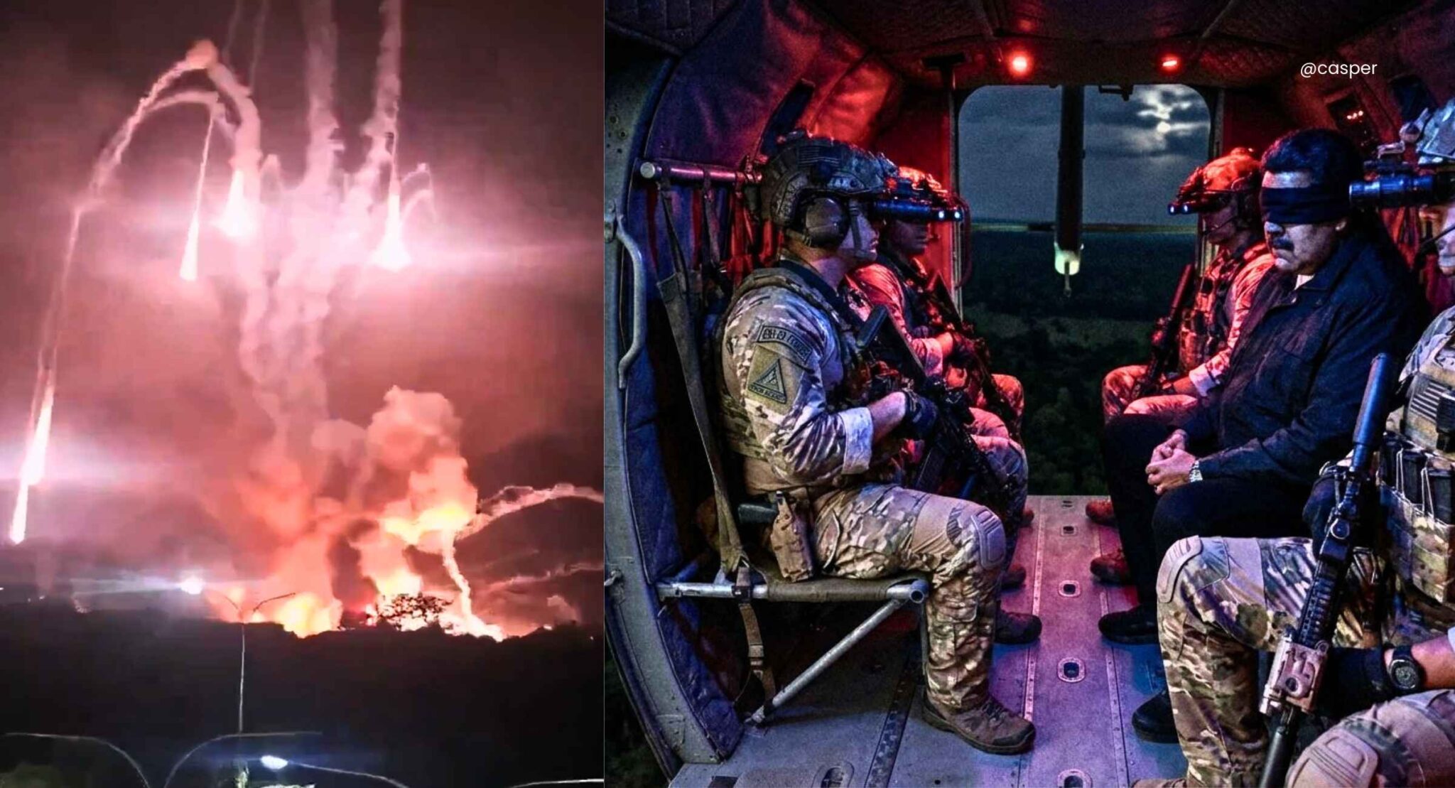 Nicolás Maduro Captured by Delta Force in US Strikes on Fuerte Tiuna ...