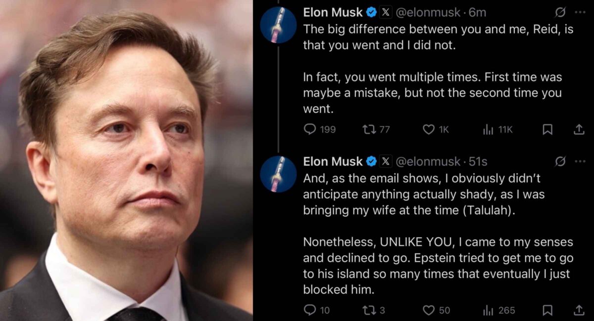Elon Musk Reaffirms He Turned Down Epstein Invitations Despite 2012 ...